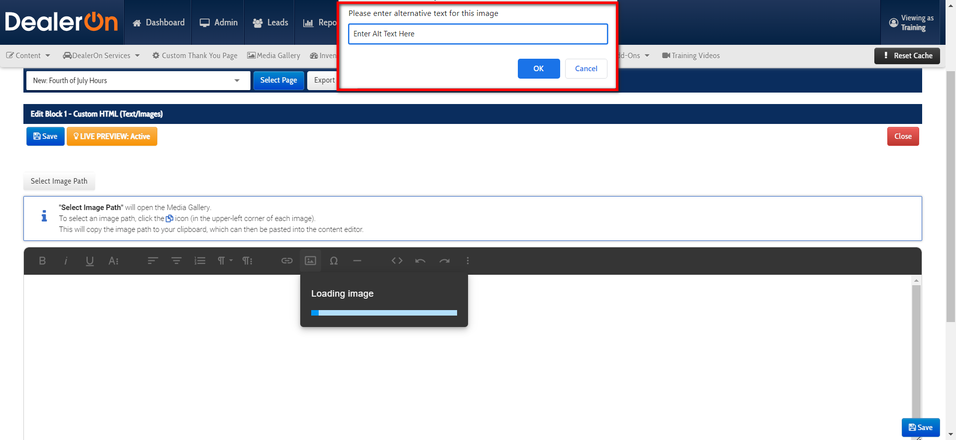 How to add an image to your website