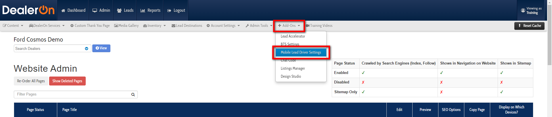 Lead Driver Geo-Fencing
