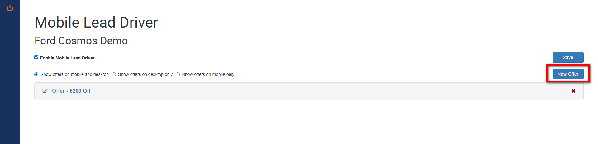 Lead Driver Geo-Fencing