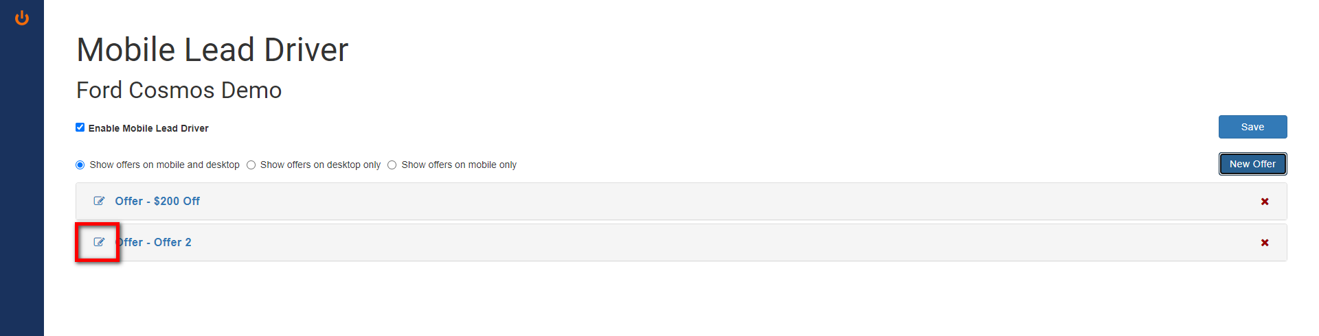 Lead Driver Geo-Fencing