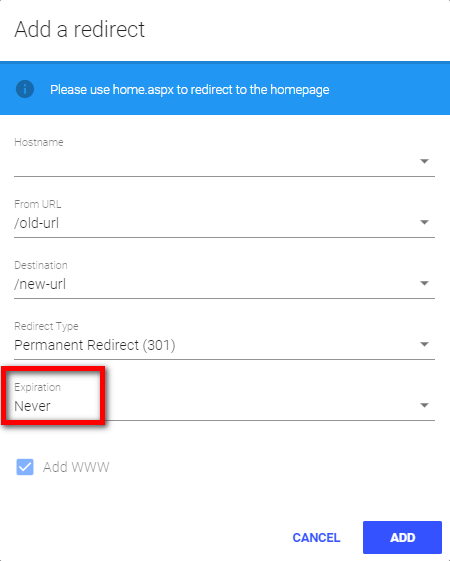 How to Set Up a URL Redirect